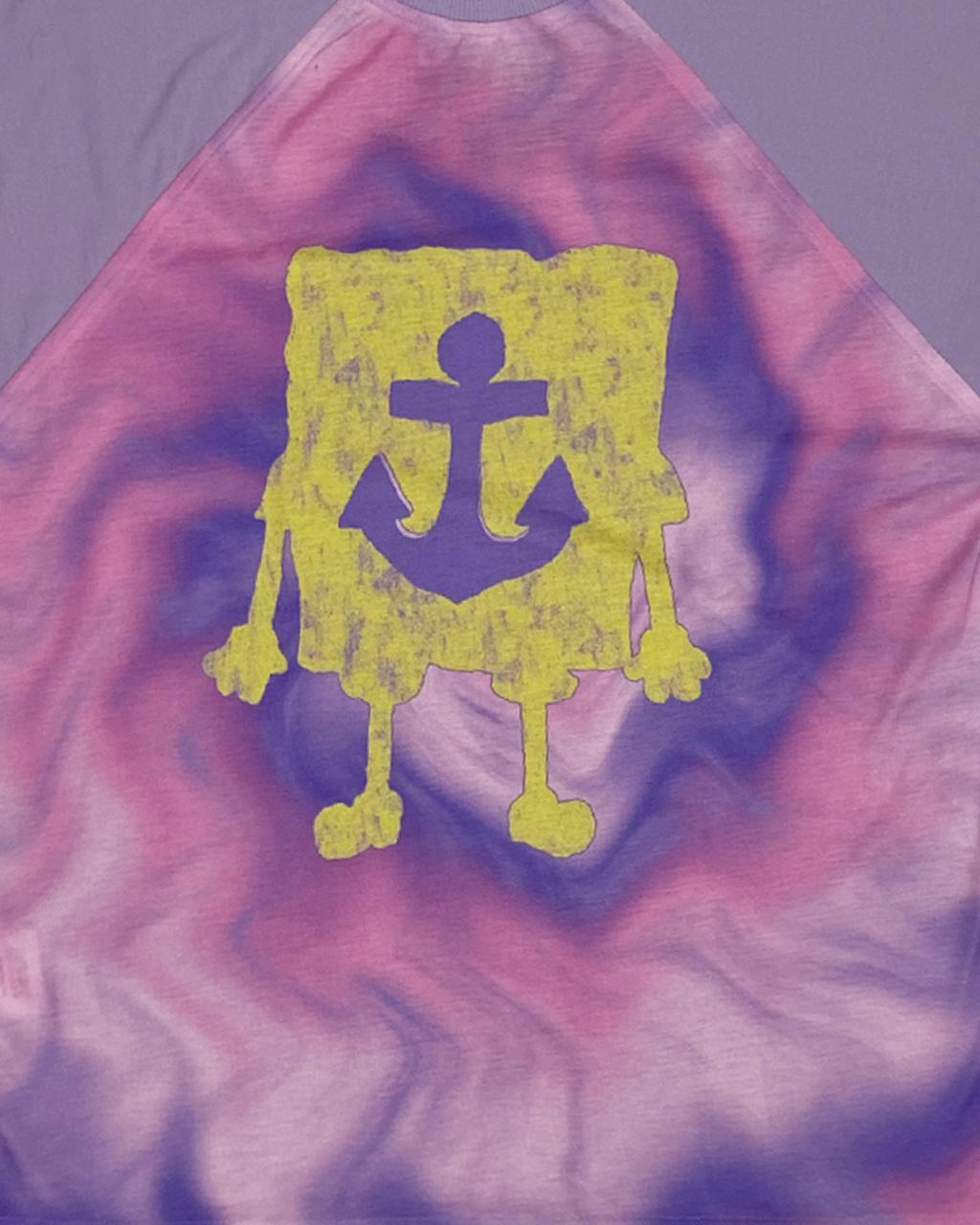 Spongebob Anchor Oversized Raglan T-shirt – URBANPITARASTORE