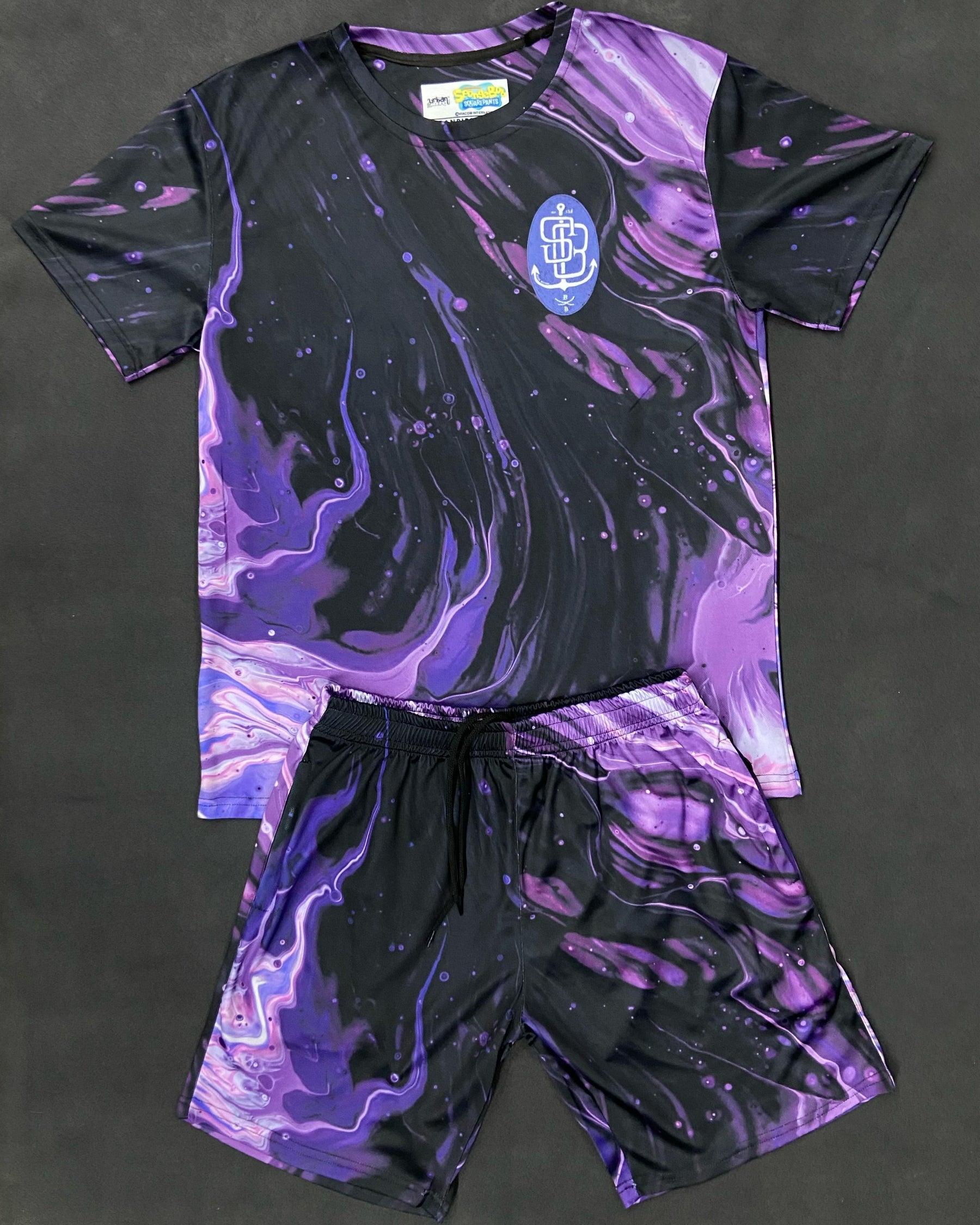 Spongebob Anchor SB Tshirt and Shorts Combo