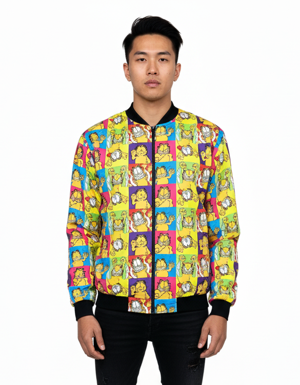 Garfield Goofy Bomber Jacket