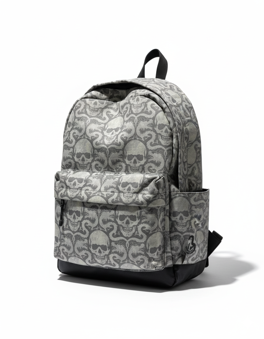 Venom Skull Canvas Backpack