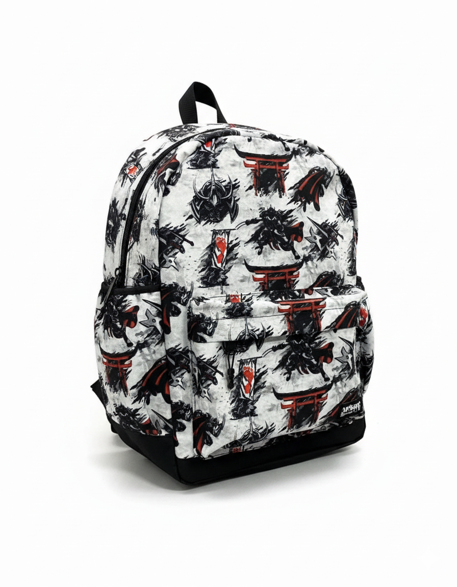 Ninja Turtles Shredder Foot Clan Canvas Backpack