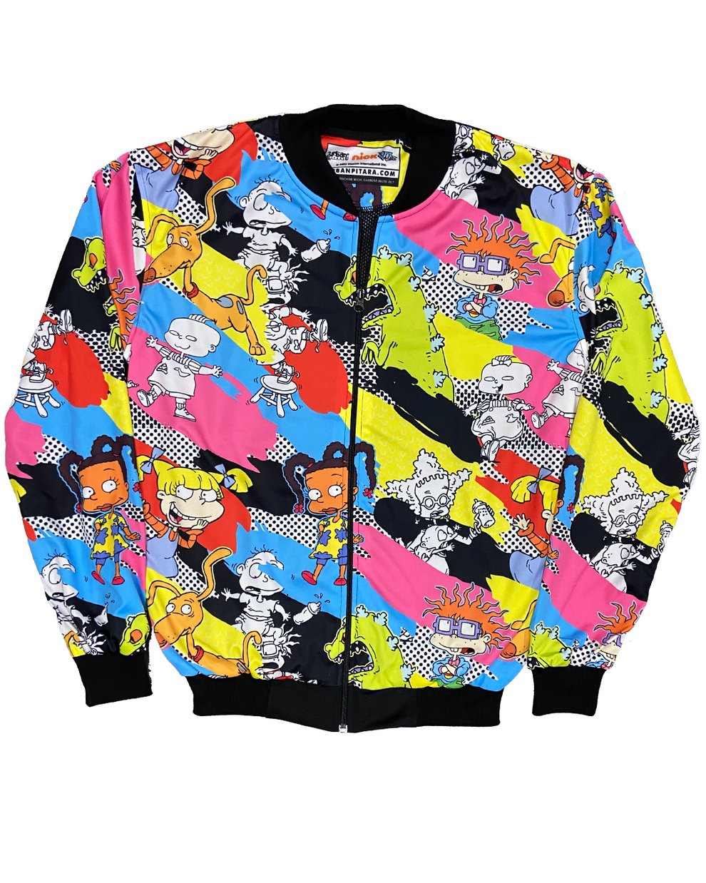 Rugrats Dots & Strokes Bomber Jacket