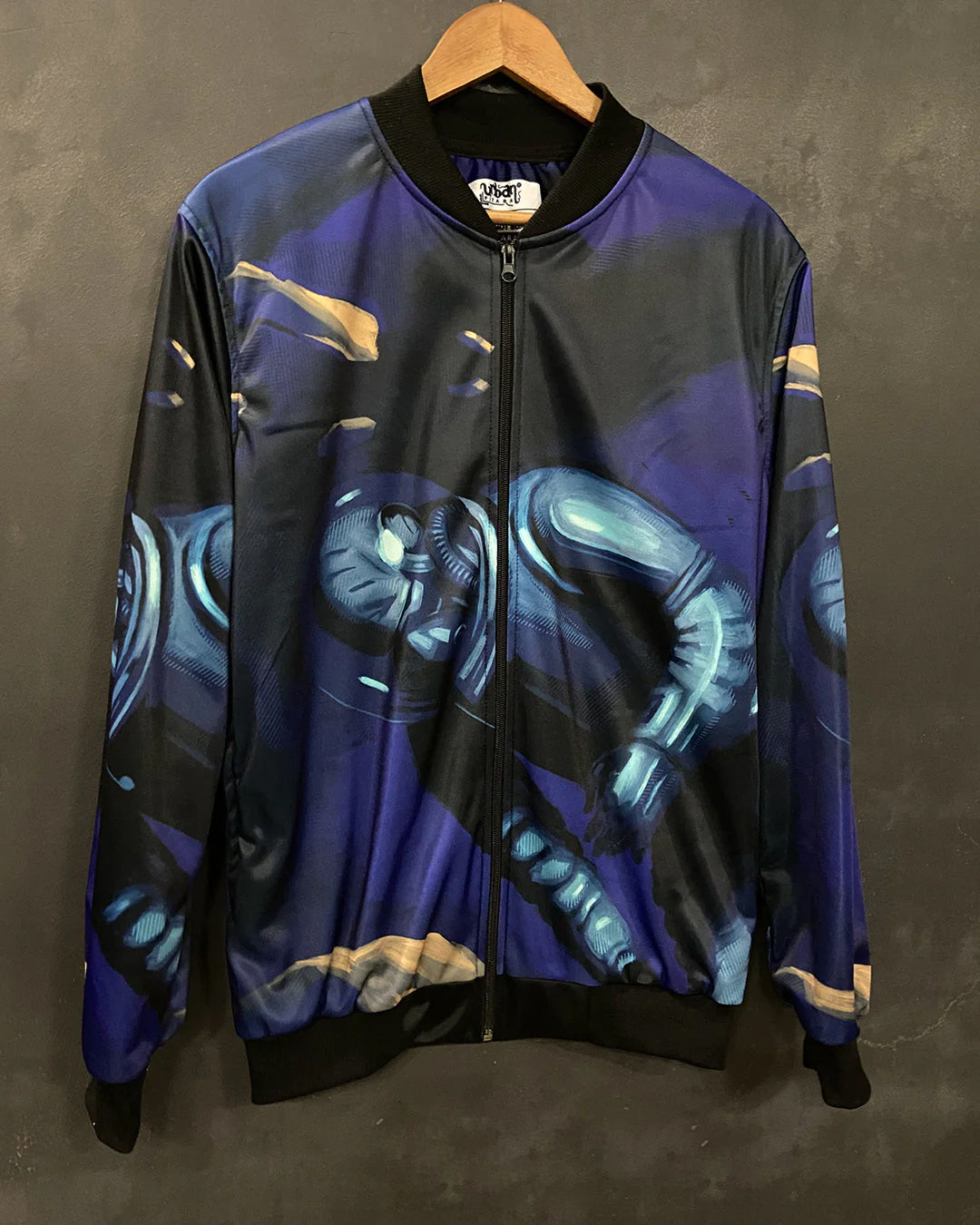 Space abstract Bomber Jacket