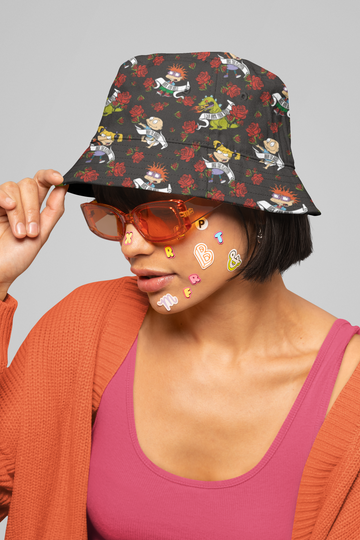 Nick 90s Rugrats Rock n Roll Bucket Hat