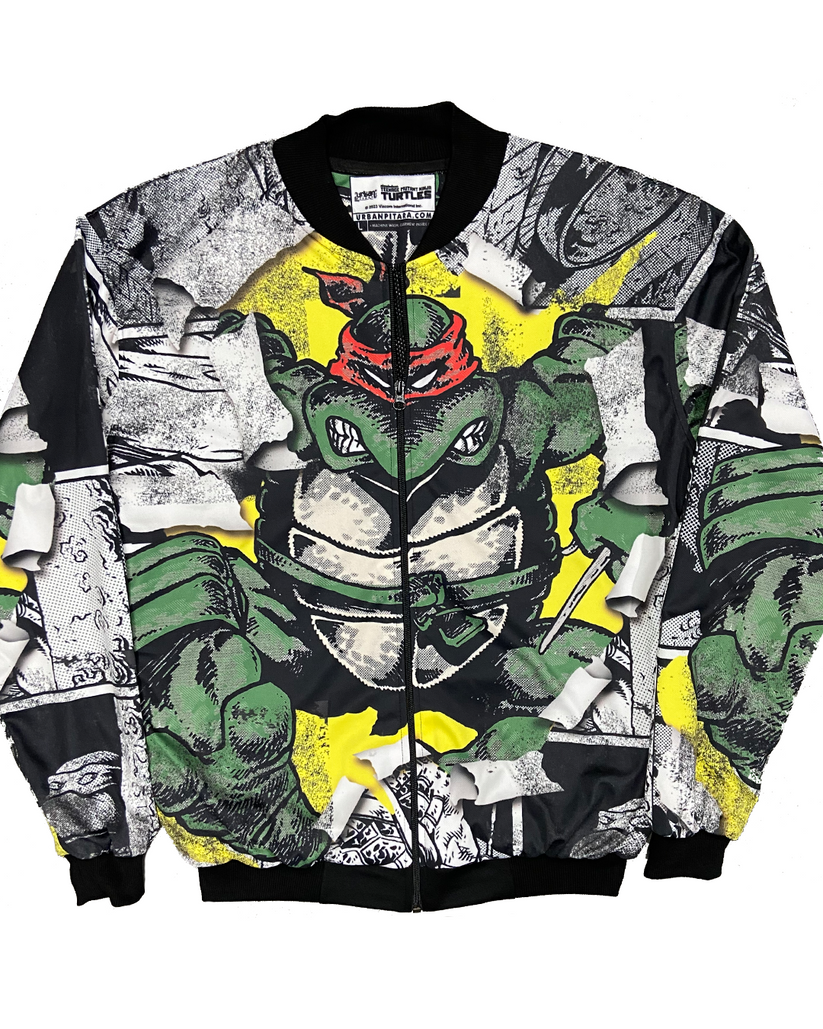 Ninja Turtles Comic Blast Bomber Jacket