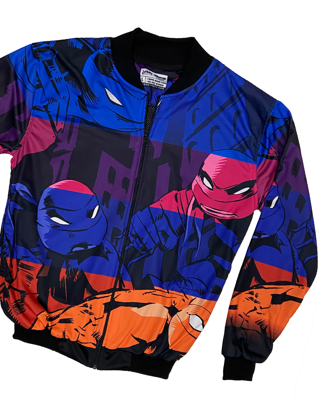 Ninja Turtles Cyan Bomber Jacket