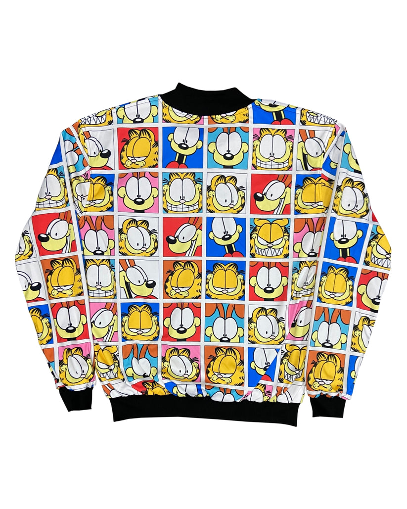 Garfield Grid Bomber Jacket