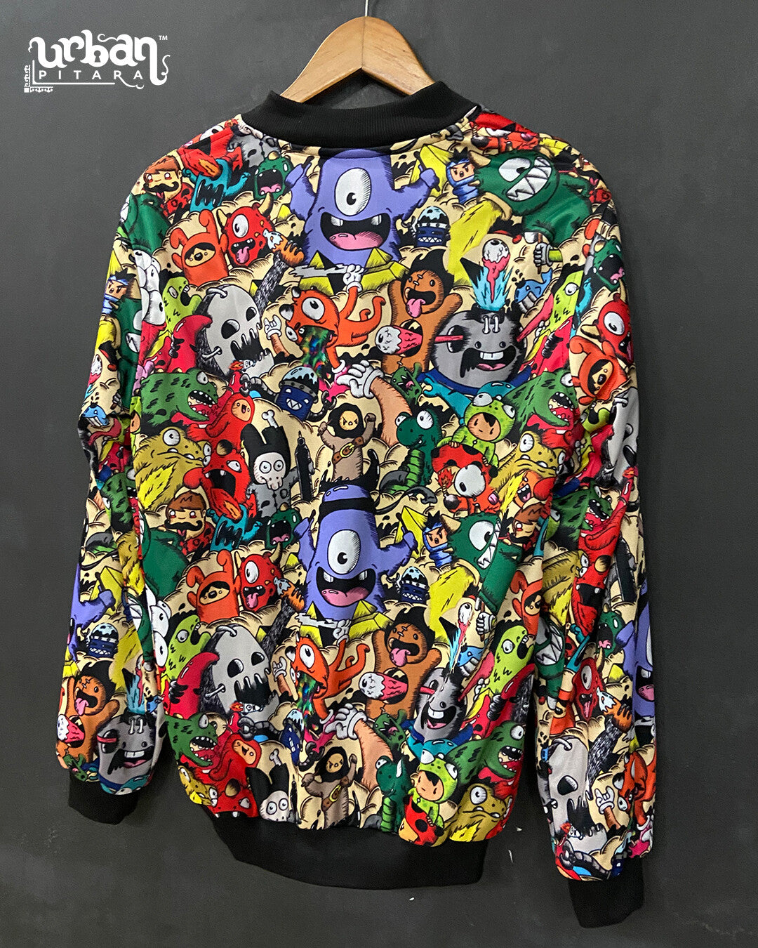 Cute Monsters Bomber Jacket