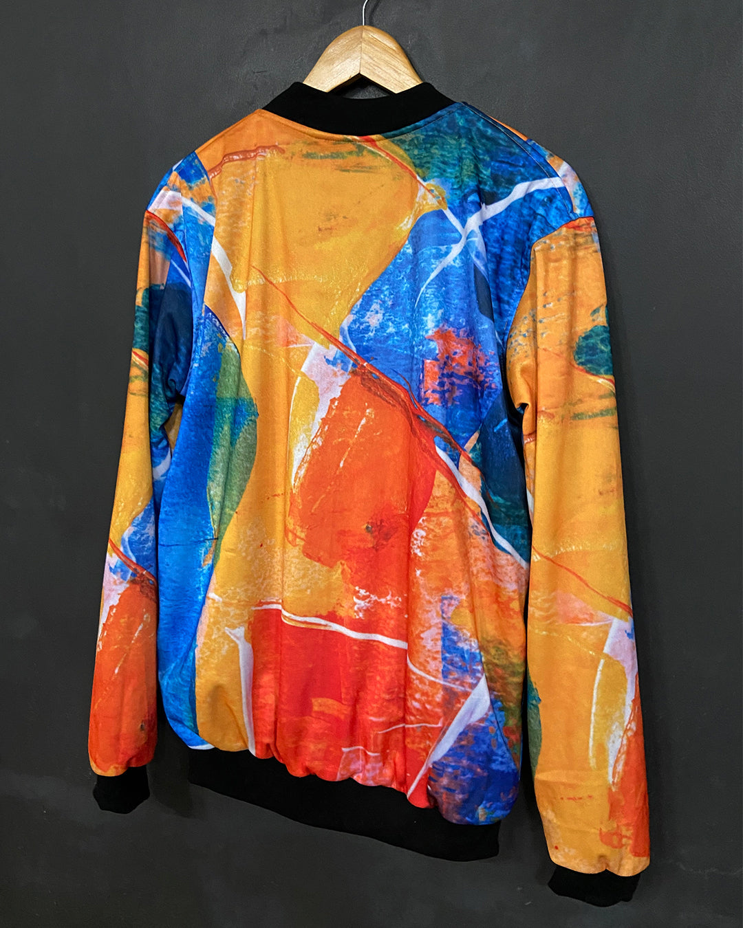 Abstract Bomber Jacket