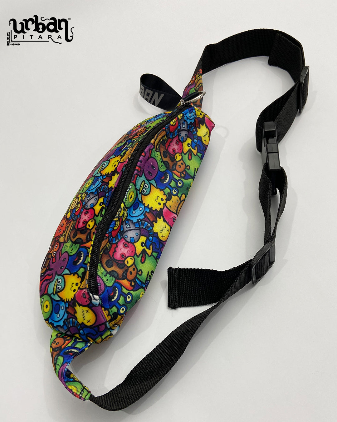 Cute Toon Doodle Fanny Pack