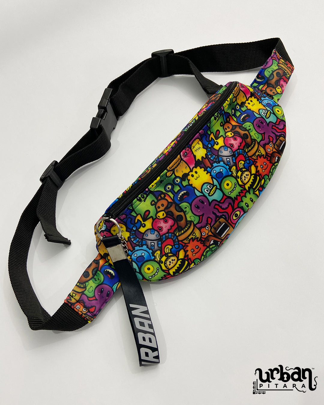 Cute Toon Doodle Fanny Pack